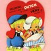 Vintage Unused Valentines Day Card Featuring a Cute Dutch Boy - Etsy