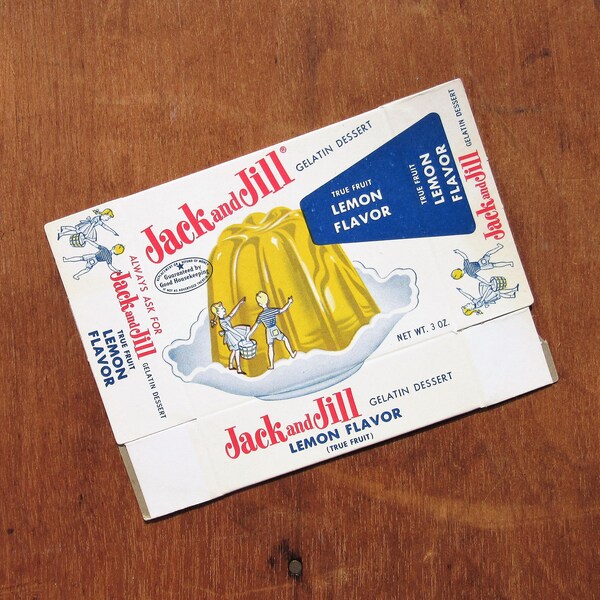 Jack and Jill Jello Box - Etsy