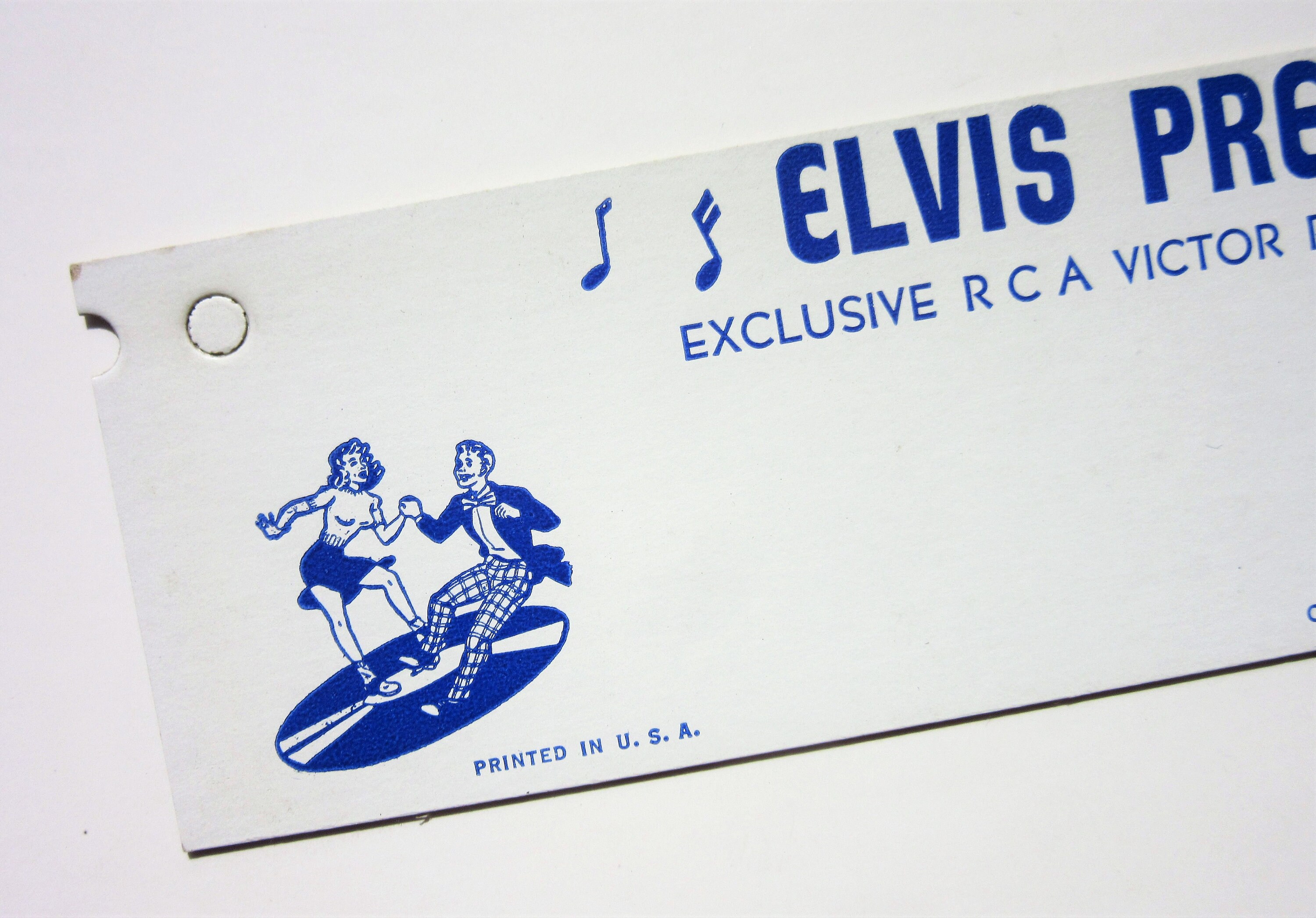 Vintage Unused Elvis Presley Charm Bracelet Display Cards - Etsy