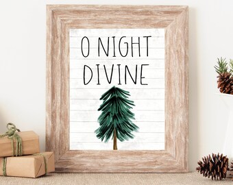 O Night Divine Sign - Etsy