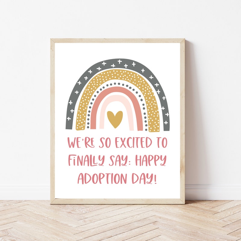 Adoption Print - Etsy