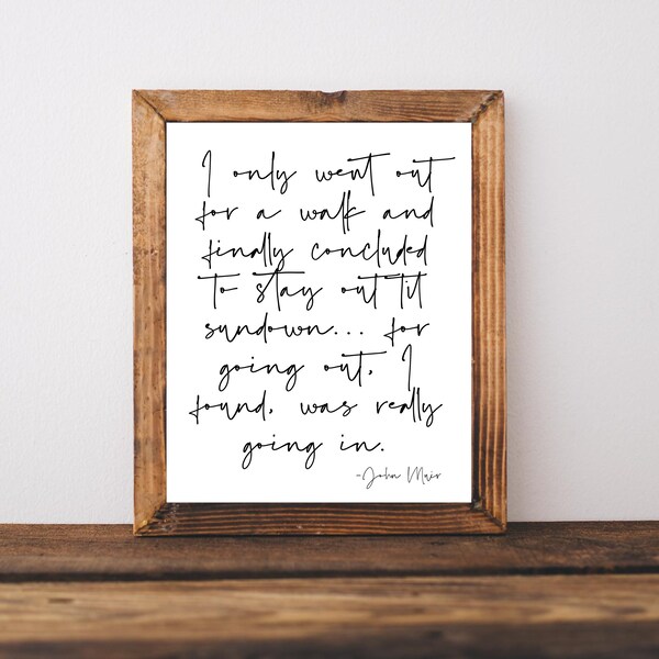 John Muir - Etsy