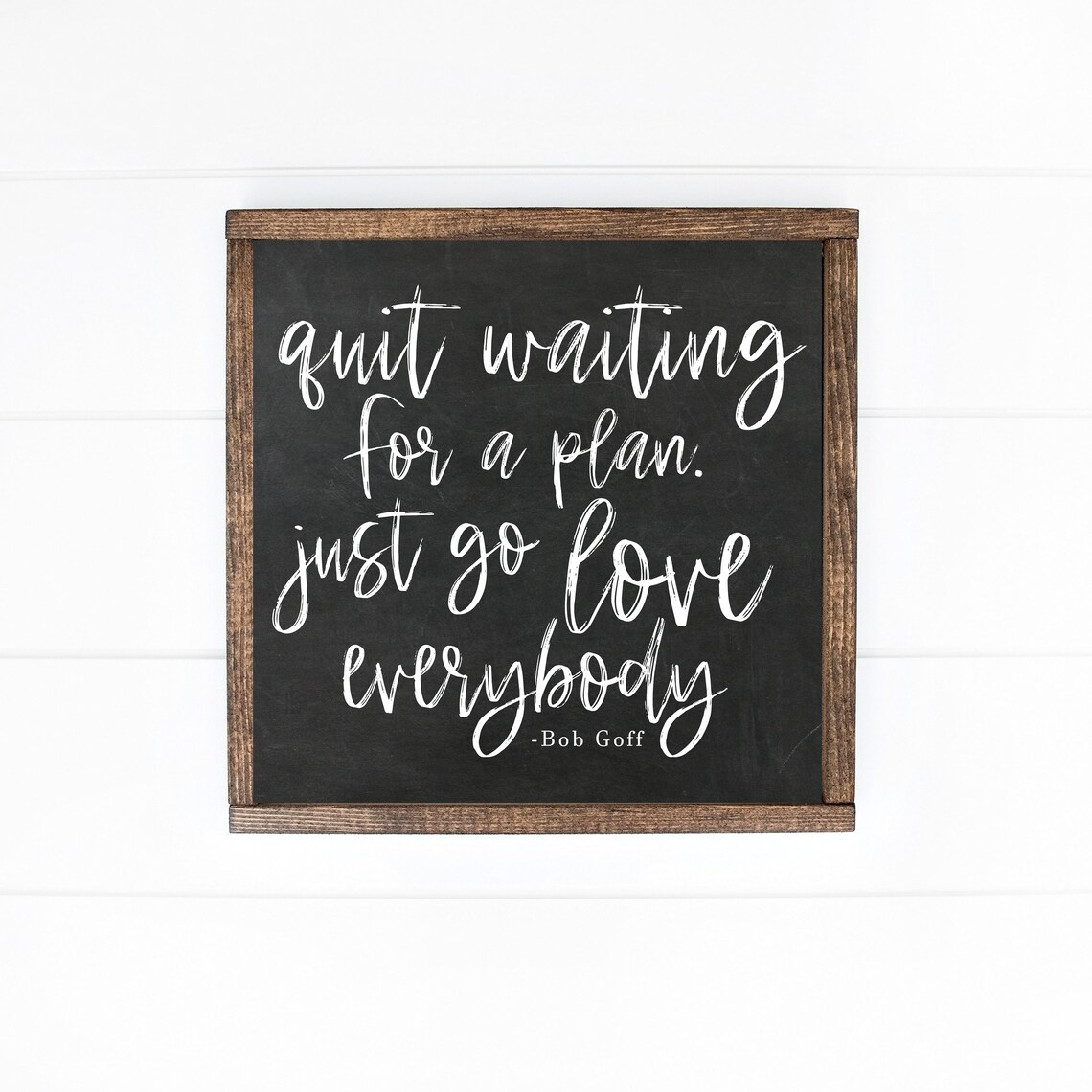 Bob Goff Quotesbob Goff Signprintable Wall Artquit Waiting - Etsy