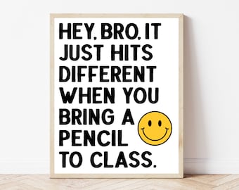 Middle School Classroom Posters Math Printable Science Wall - Etsy