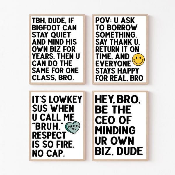 Funny Teacher Signs - Etsy