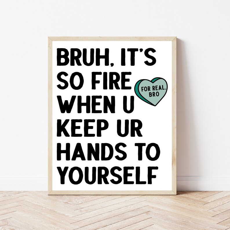 Middle School Classroom Wall Art, English Poster, Classroom Rules ...
