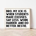 Middle High School Classroom Rules Expectations, Educational Poster ...
