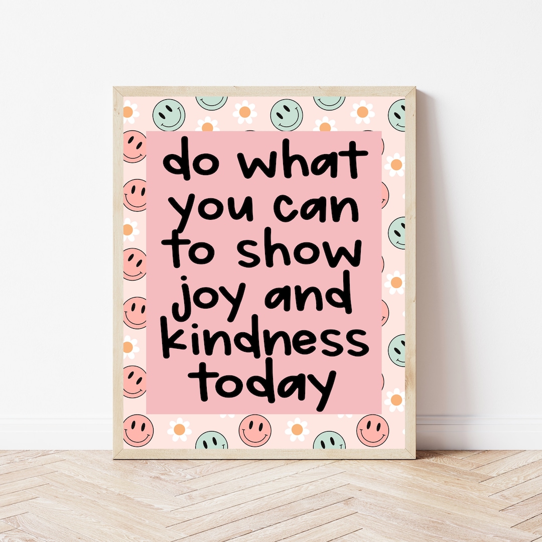 Elementary School Classroom Decor, Groovy Kindergarten Poster, First ...