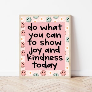Elementary School Classroom Decor, Groovy Kindergarten Poster, First ...