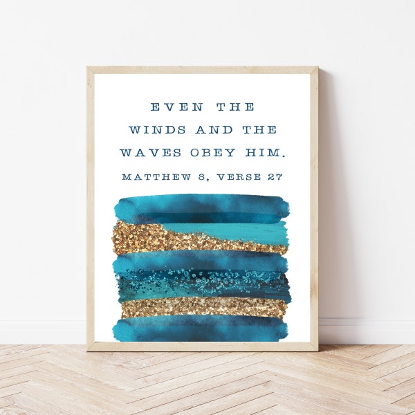 Even the Waves Obey - Etsy