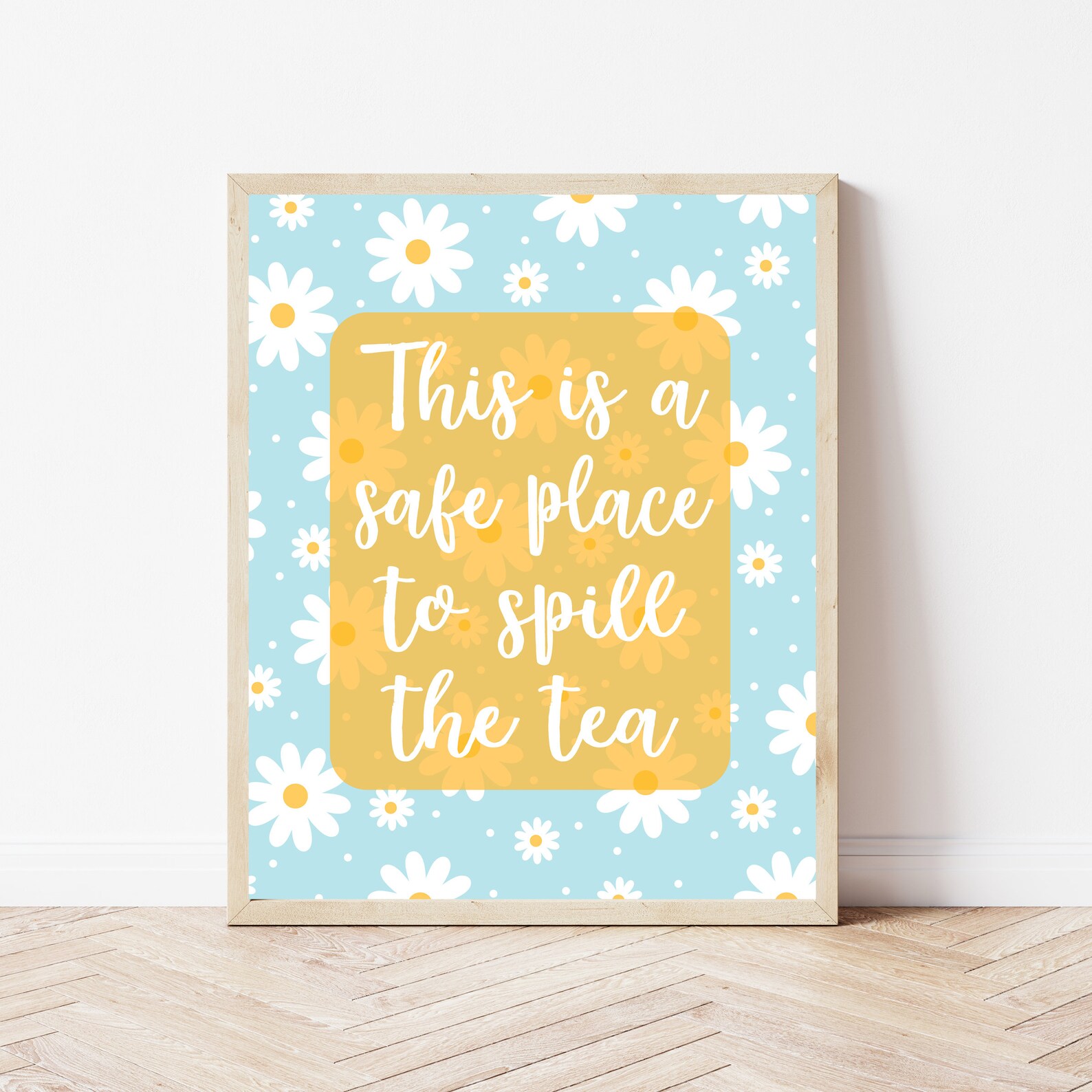 Boho Therapy Decor, Mental Health Counselor Gift, Therapy Office Wall ...