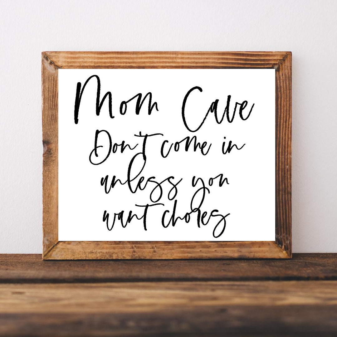 Mom Home Office Sign, Home Office Door Sign, Work From Home Decor, Mom ...