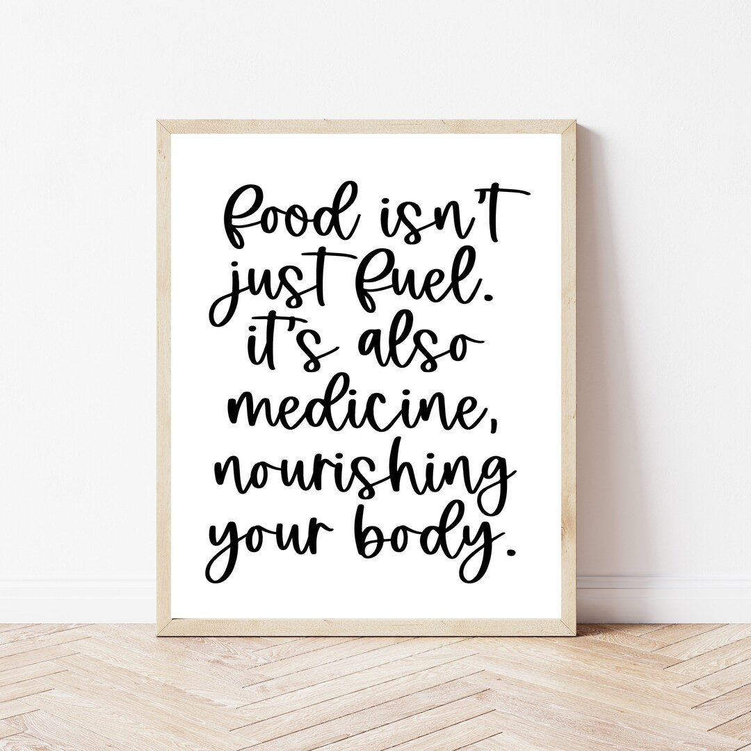 Nutritionist Office Decor, Food is Medicine, Holistic Wellness, Nourish ...