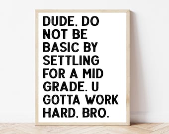 Middle School Classroom Posters Math Printable Science Wall - Etsy