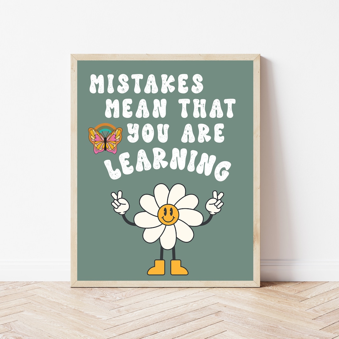 Groovy Math Poster, Homeschool Decor, Middle School Prints, Retro ...