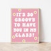 Groovy Classroom Door Sign, Back to School Bulletin Board Ideas, Retro ...