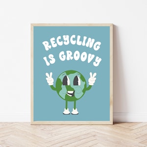 Science Classroom Decorations, Recycle Poster, Elementary School Decor ...