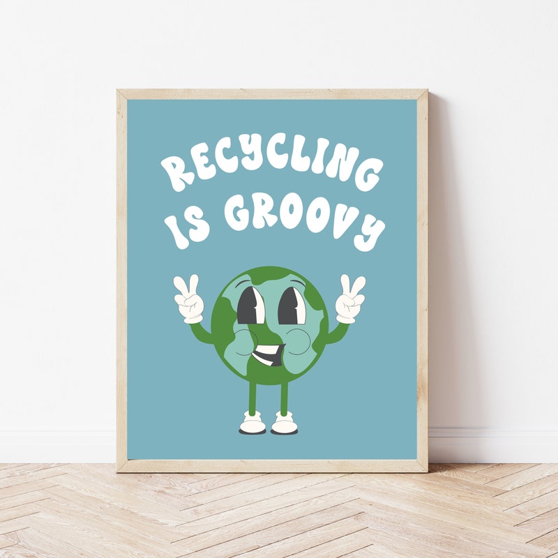 Letrero reciclable - Etsy México