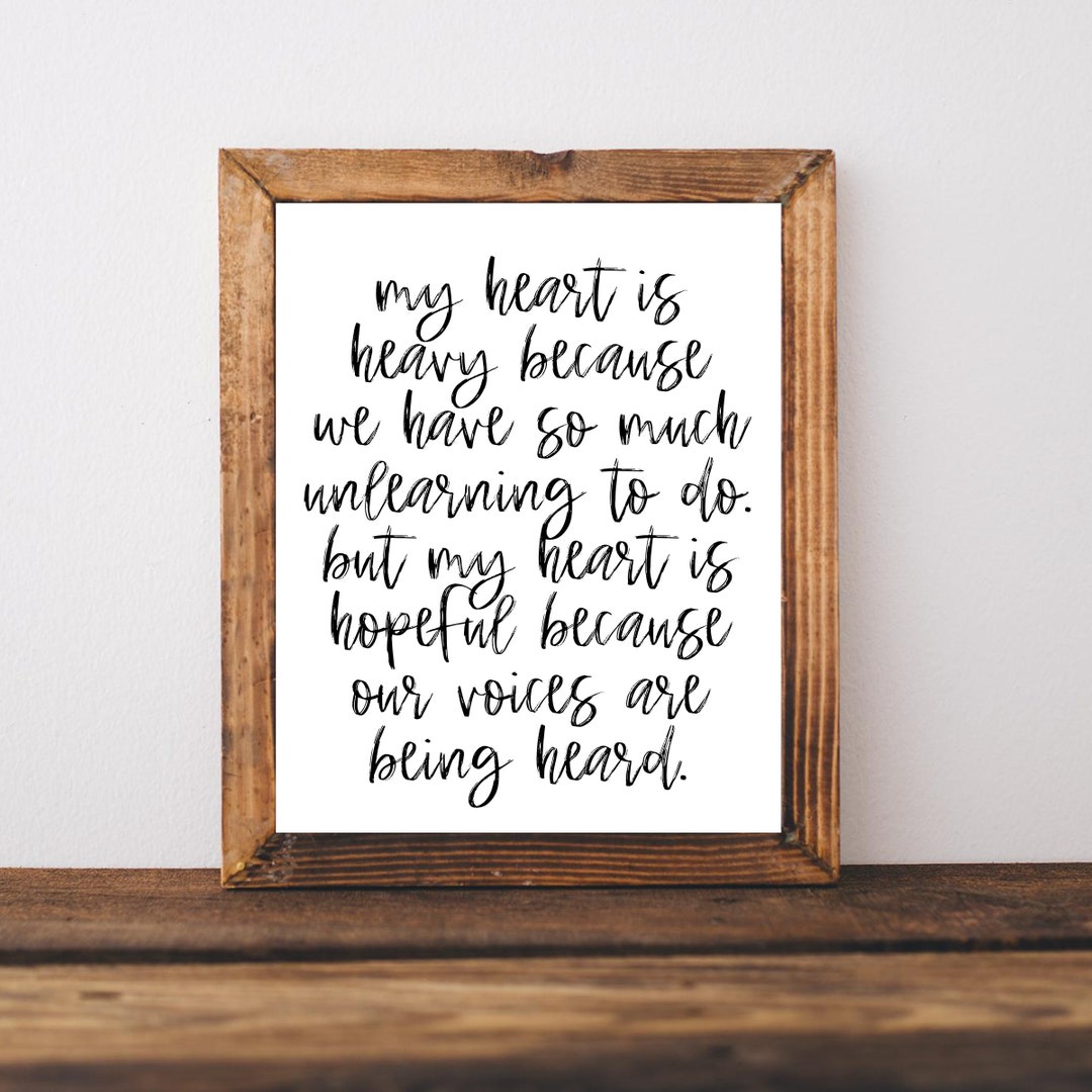 Social Justice Poster, Diversity Print, Human Rights Poster, Social ...