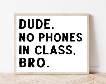 Funny High Middle School Classroom Decor Poster Math Prints - Etsy