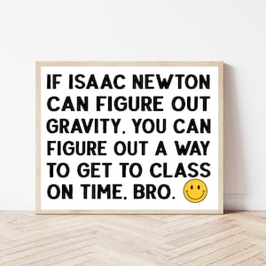 High School Classroom Rules Sign, Science Class Poster, Funny Math ...