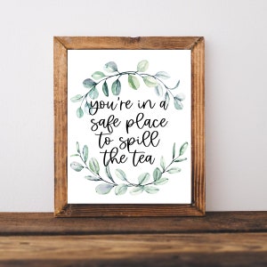 Spill the Tea - Etsy