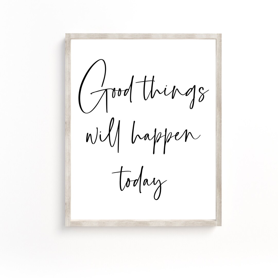 Inspirational Wall Art, Motivational Print, Inspirational Quote ...