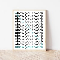 MATH Classroom Poster | Digital Download | Math Classroom Decor ...