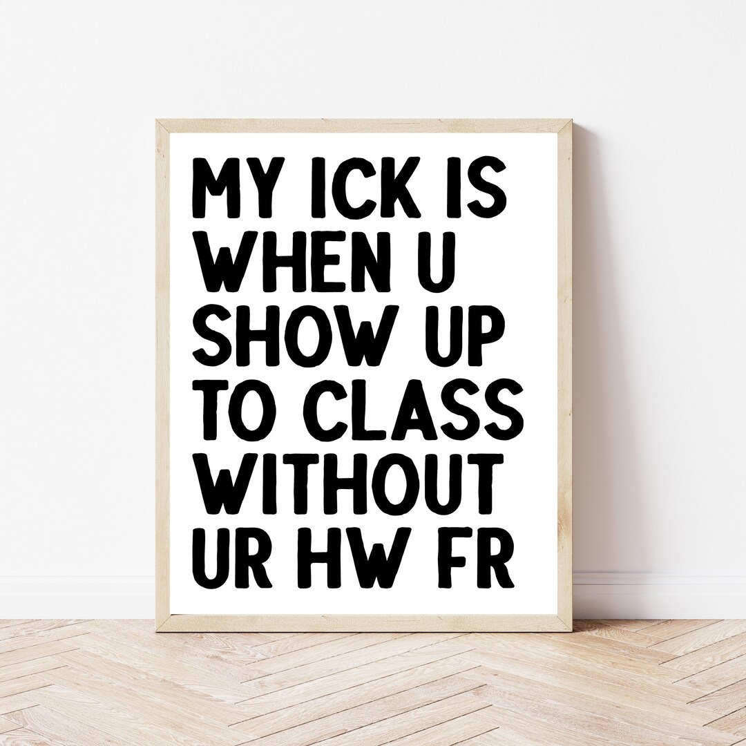 Classroom Door Sign, Math English Science History Classroom Wall Art ...