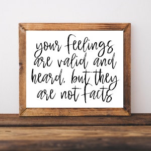 Therapist Gifts, Therapist Office Decor, Feelings Poster, Mental Health ...