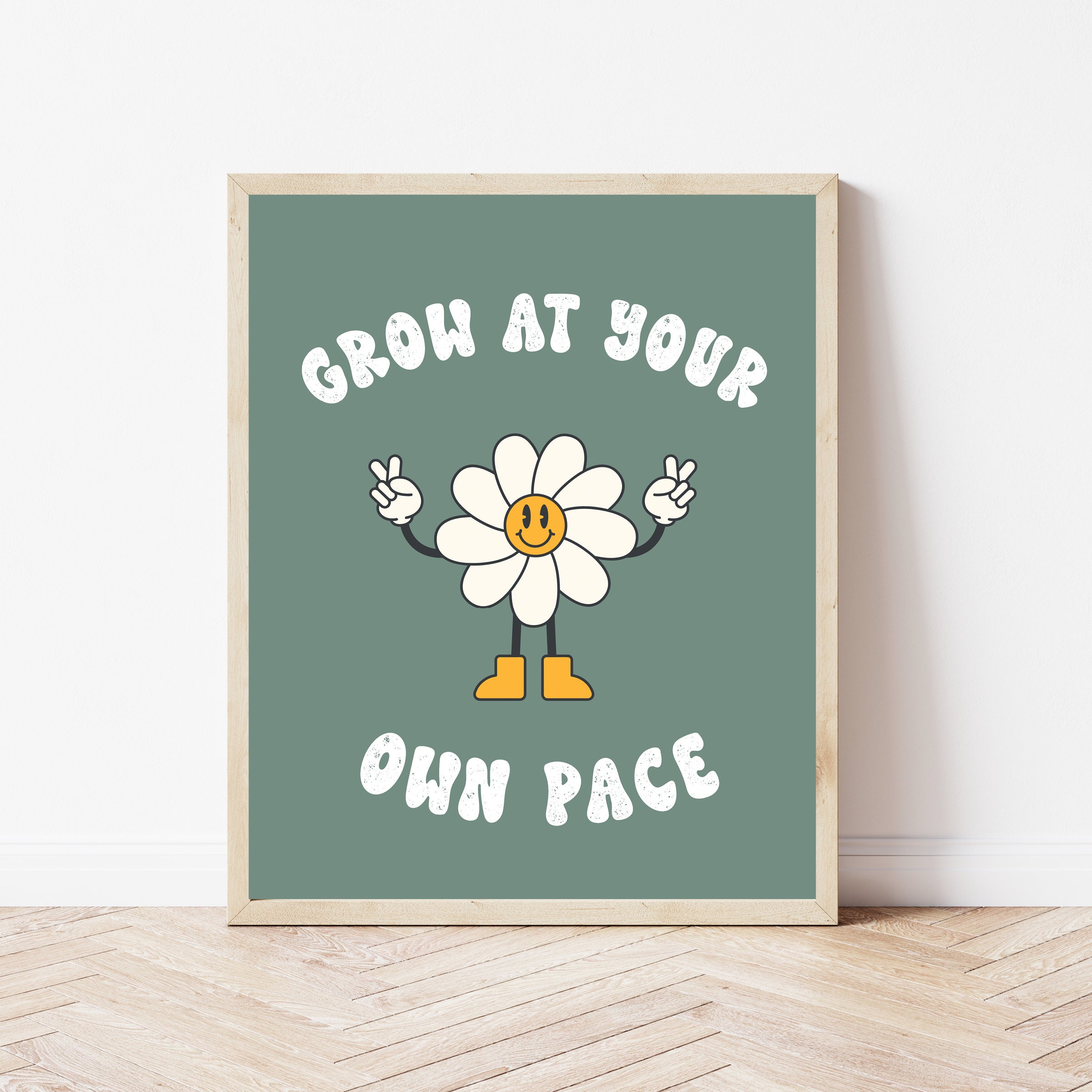 Groovy Classroom Poster, High School Teacher Gift, Boho Classroom Wall ...