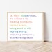 In This Classroom Poster, Rainbow Classroom Wall Decor, Class Rules ...