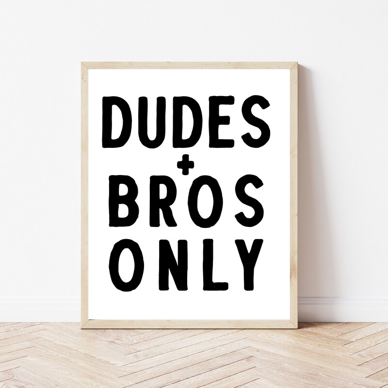Bro Wall Art - Etsy