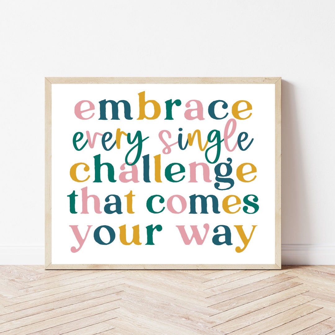 Growth Mindset Printable, High School Classroom Poster, Boho Classroom ...