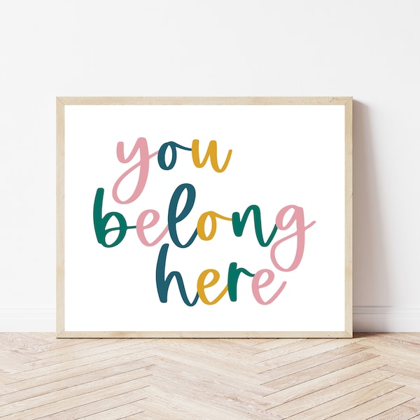You Belong Here - Etsy