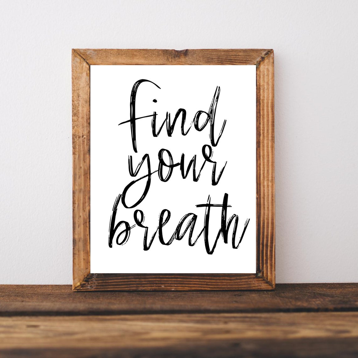 Anxiety Print, Anxiety Wall Art, Positive Affirmations, Find Your ...