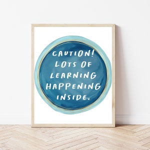 Funny Classroom Sign, Middle School Classroom Decor, Funny Classroom ...