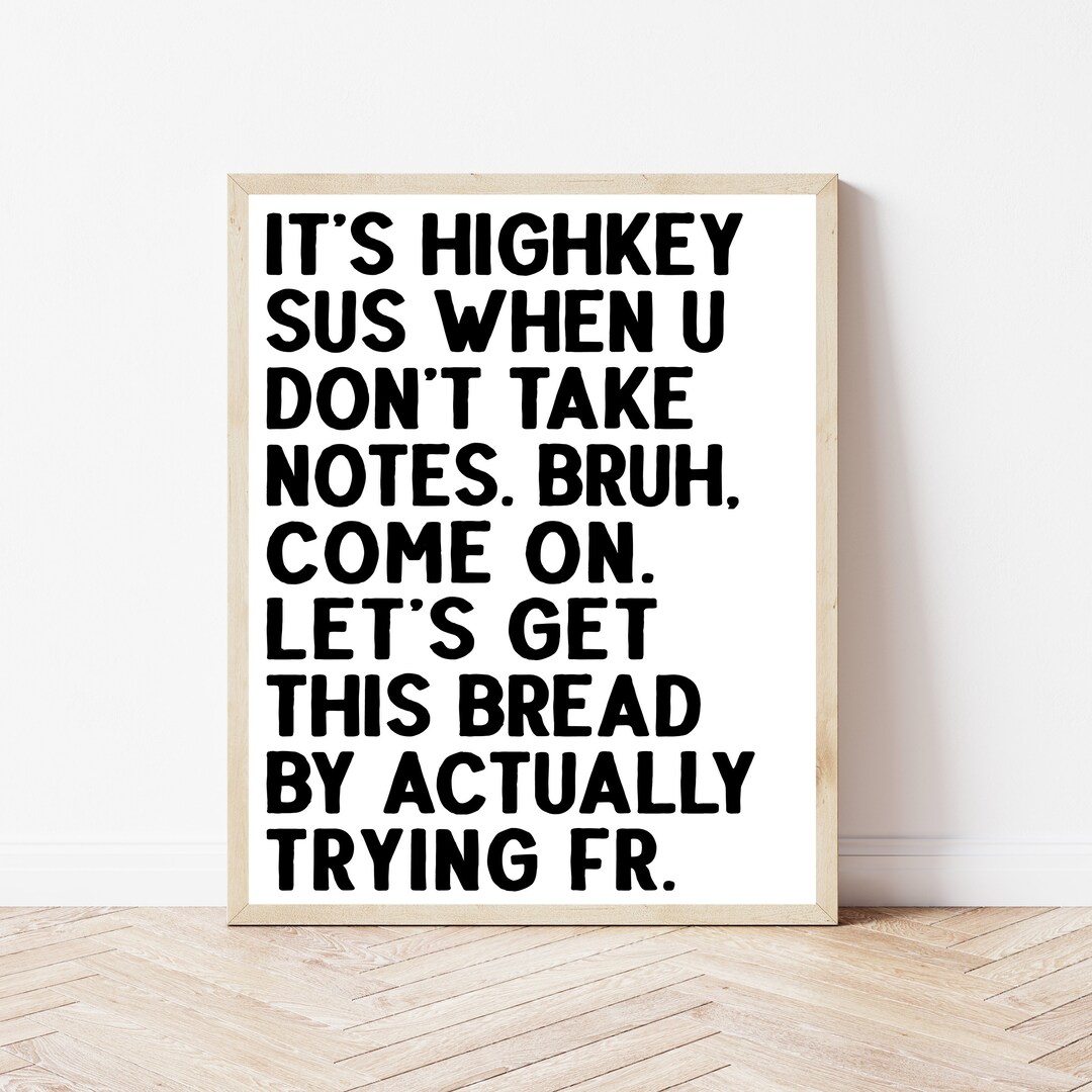 Math Classroom Poster Decor, Funny English Teacher Gift, High School ...