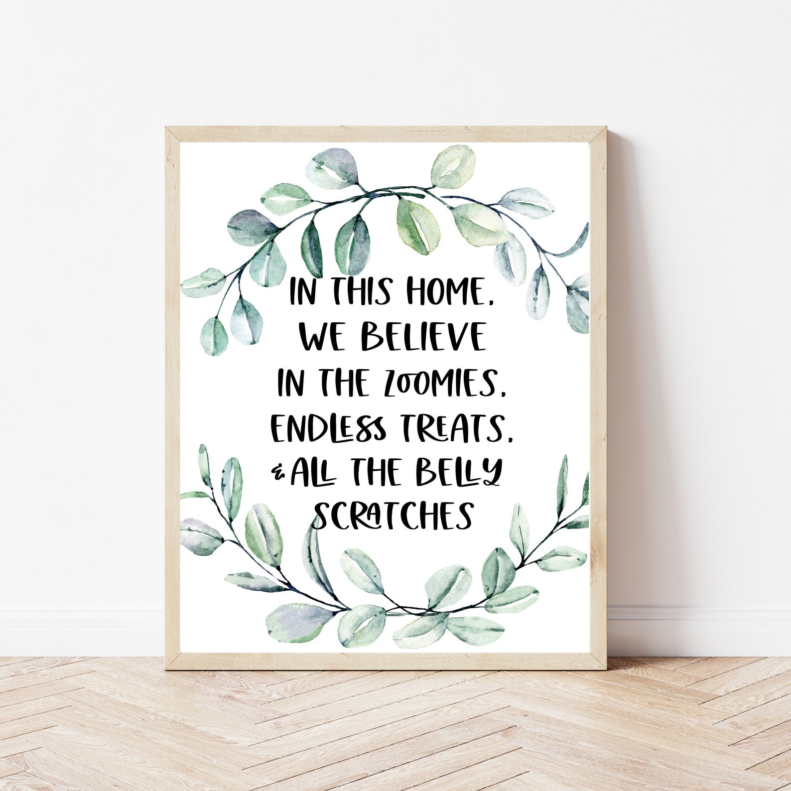 Puppy Wall Art, Zoomies Sign, Dog Printable, Dog Home Decor Sign, Funny ...