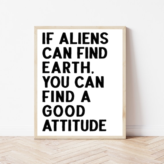 Funny Positive Attitude Posters