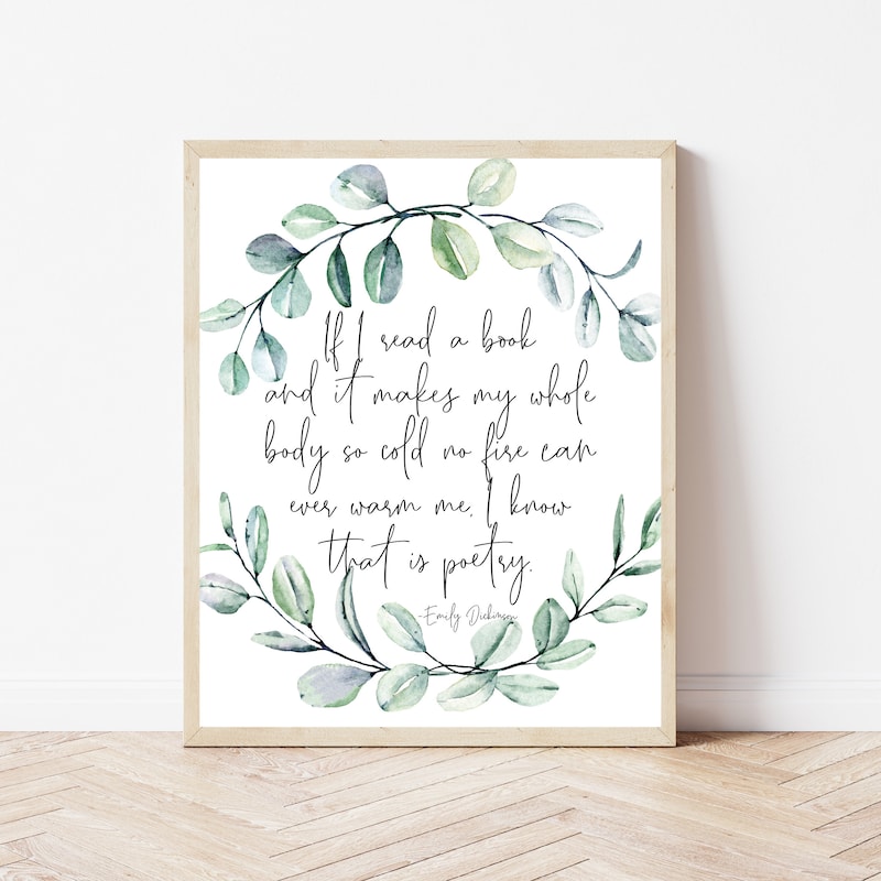 Emily Dickinson Quote - Etsy