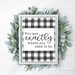 Farmhouse Signs, Farmhouse Printable, Buffalo Plaid Signs, You Are ...