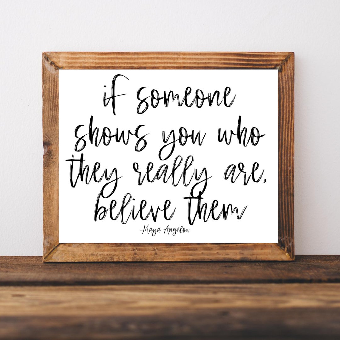 Maya Angelou Quote Wall Art, Printable Wall Art, Black History Month ...