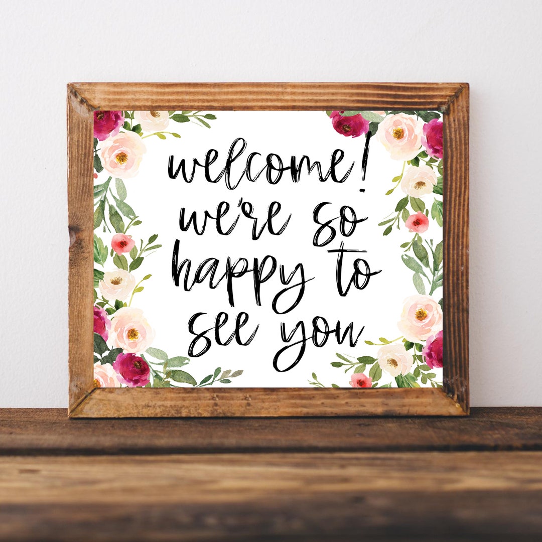 Welcome Sign for Salon, Hair Salon Sign, Hair Salon Decor, Hair Salon ...