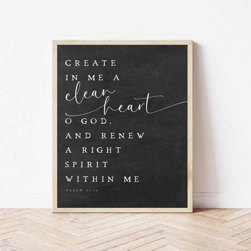 Psalm 51 - Etsy