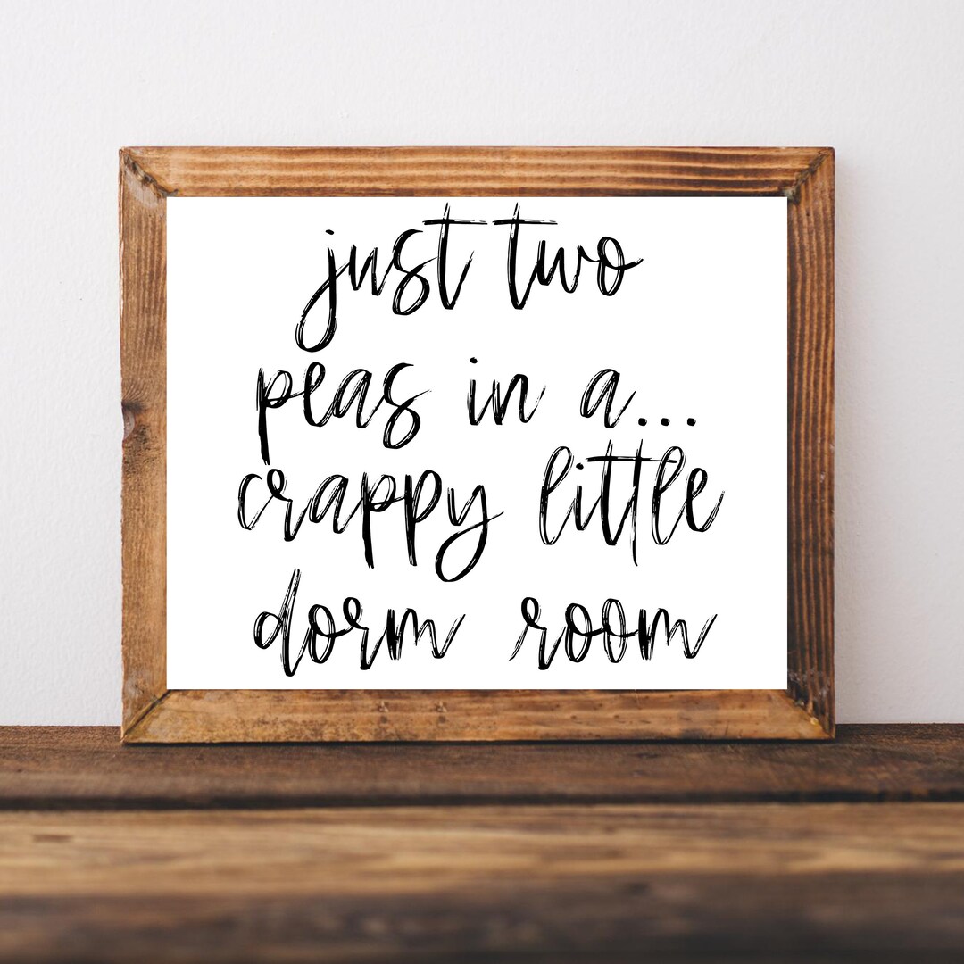 Dorm Room Wall Art, Dorm Room Wall Decor, College Dorm Room Sign, Dorm ...