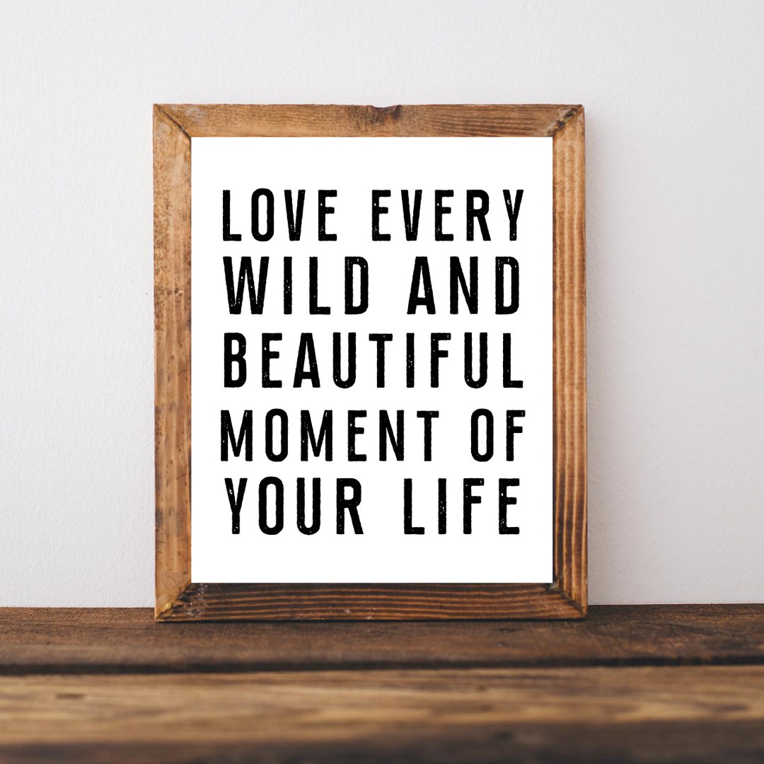 Gallery Wall Prints, Motivational Wall Art, Printable Wall Art, Life is ...