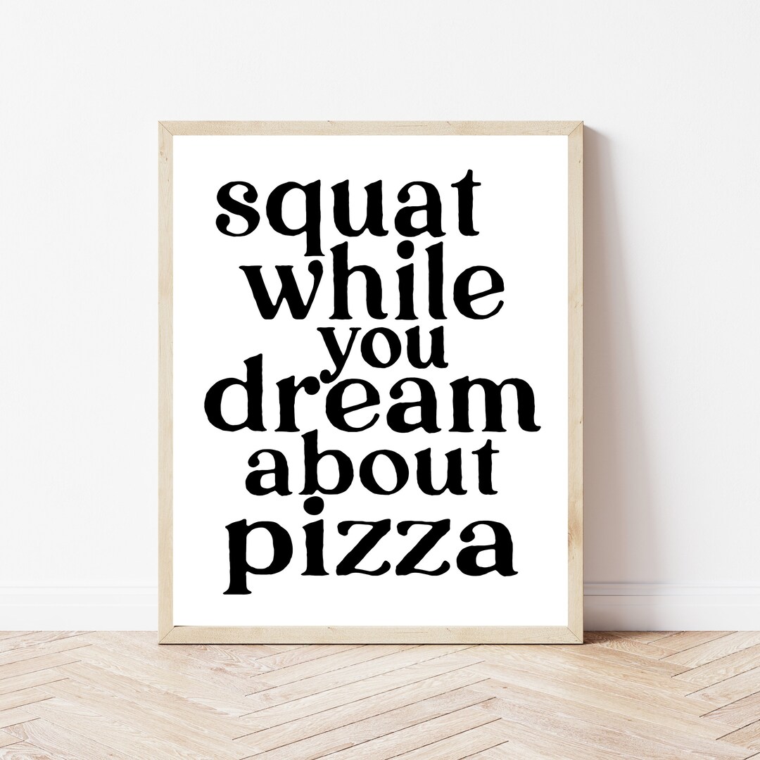 Home Gym Wall Art, Workout Poster, Workout Inspirational Art, Exercise ...