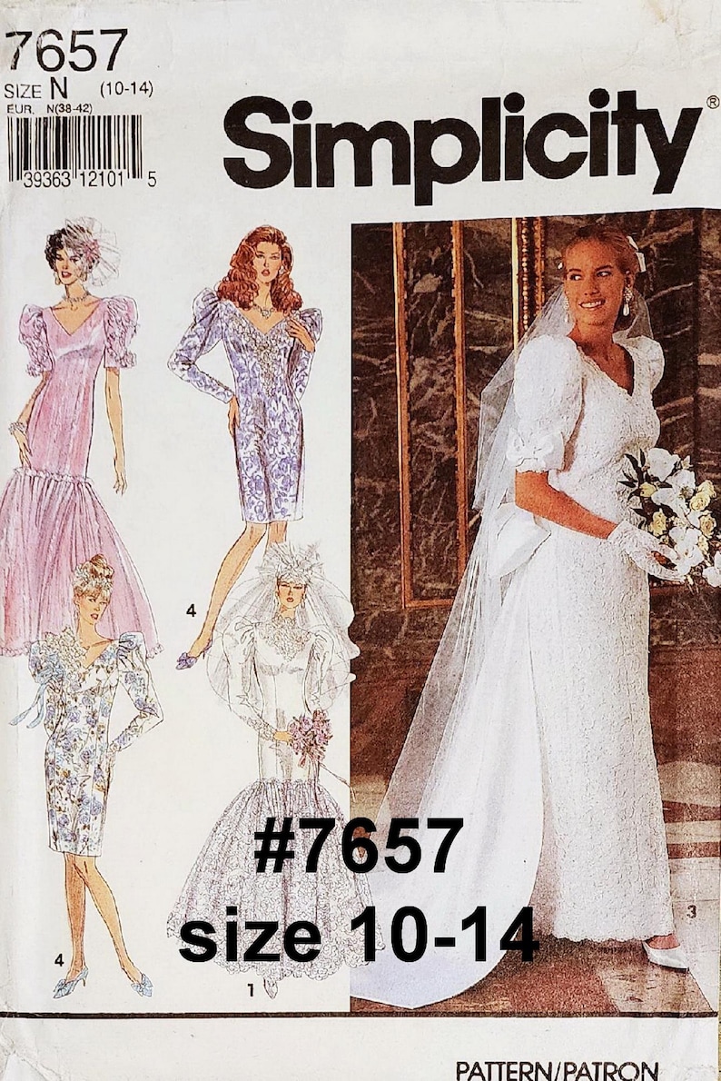 Brides, Prom, Dress Paper Patterns, Simplicity - Etsy