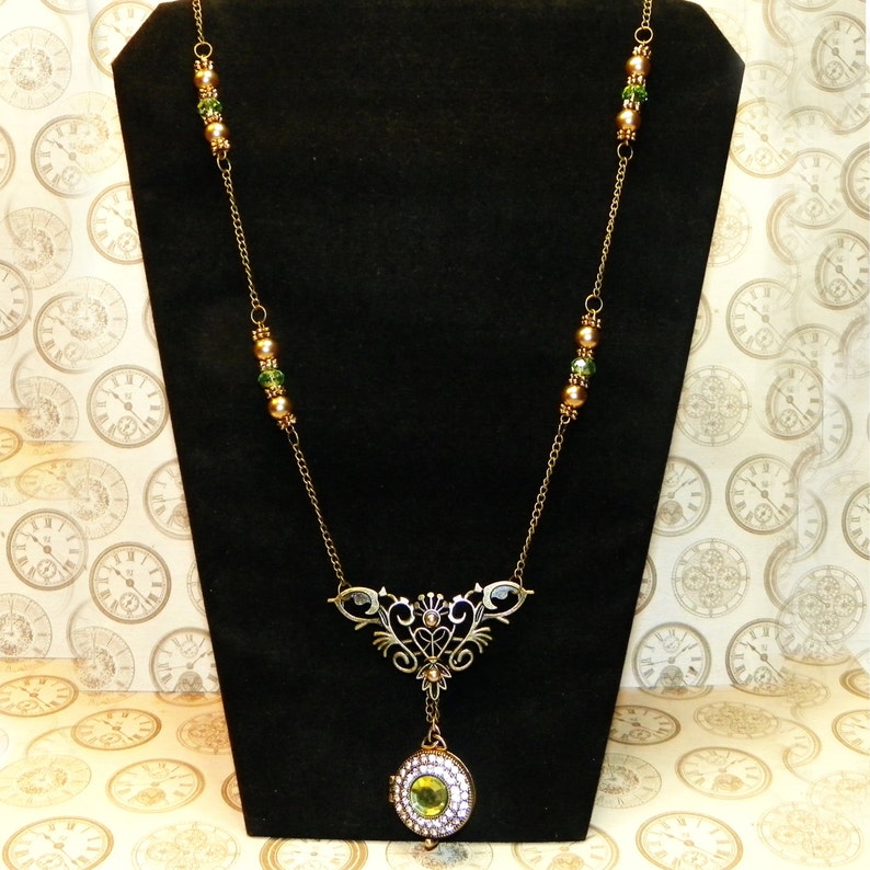 Victorian Green Locket - Etsy